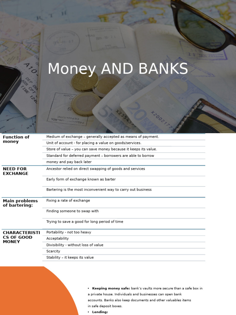 money and banking | PDF | Money | Banks