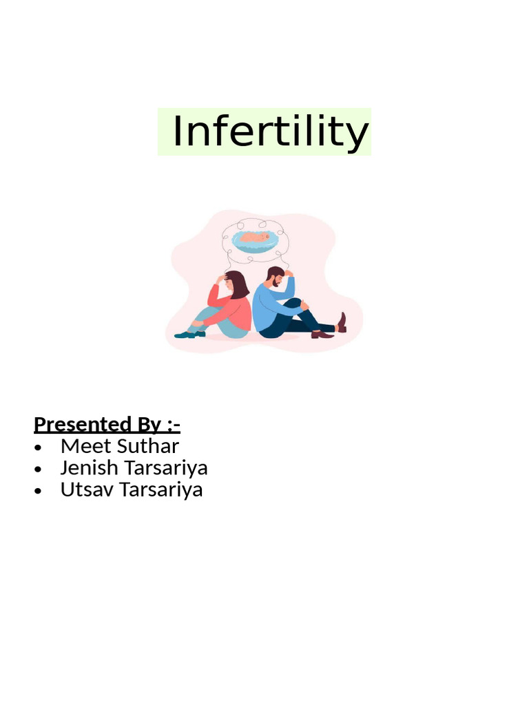 Infertility 2 Pdf Infertility In Vitro Fertilisation
