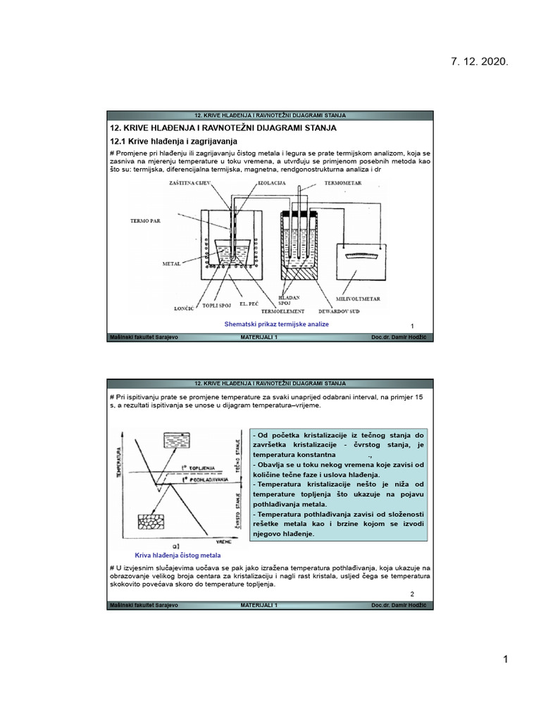 Materijali 1 - Predavanja - COR9 | PDF