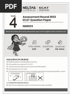 Neltas STD 3 - Ecat Ar QP 2021-22 | PDF | The Happy Prince And Other ...