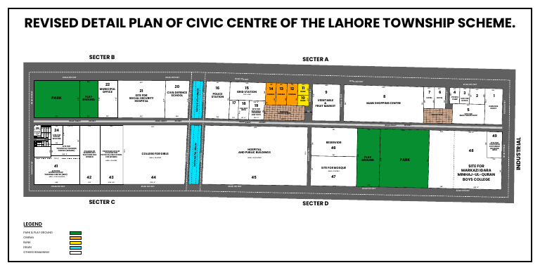 Civic Centre Township Map | PDF
