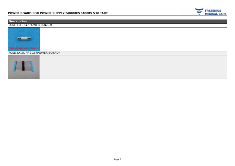 Power Board For Power Supply 4008B S 4008S V10 Art | PDF