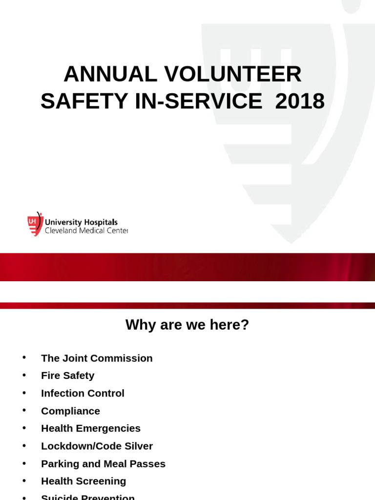 2018 InService Powerpoint | PDF | Joint Commission | Health Care