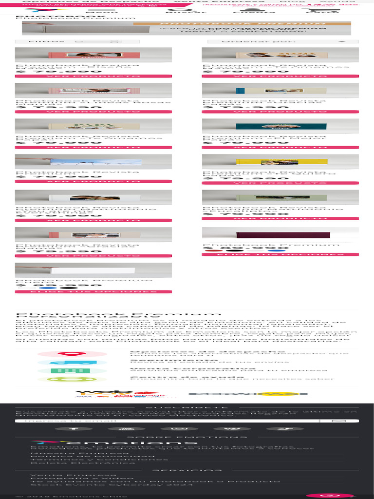Conoce Nuestros Photobook Premium Personalizables - Emotions | PDF ...