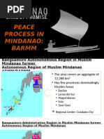 BARMM Provinces and Cultural Overview | PDF | Mindanao | Earth Sciences