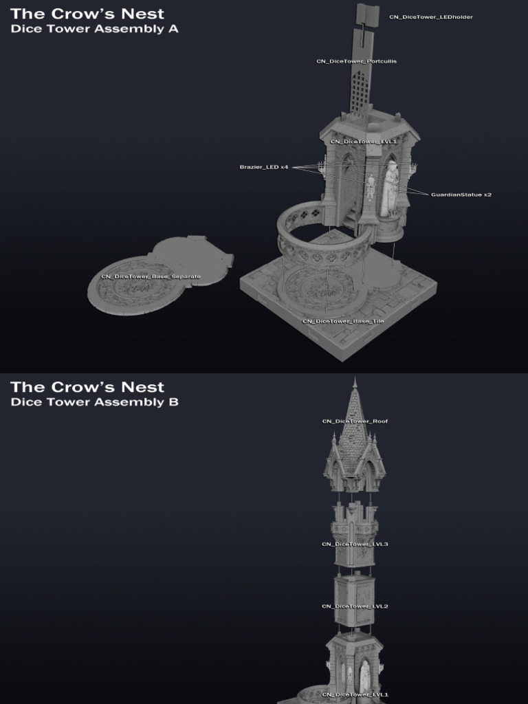 DiceTower Assembly | PDF