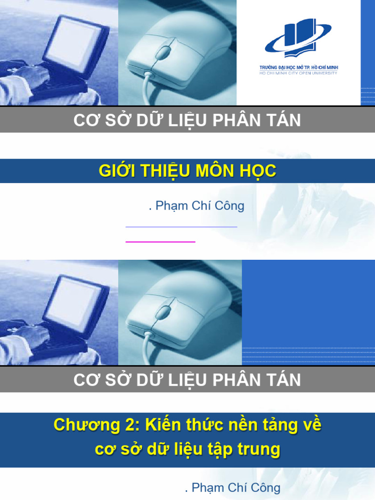 (CSDLPT) Chuong2-Tham Khao | PDF