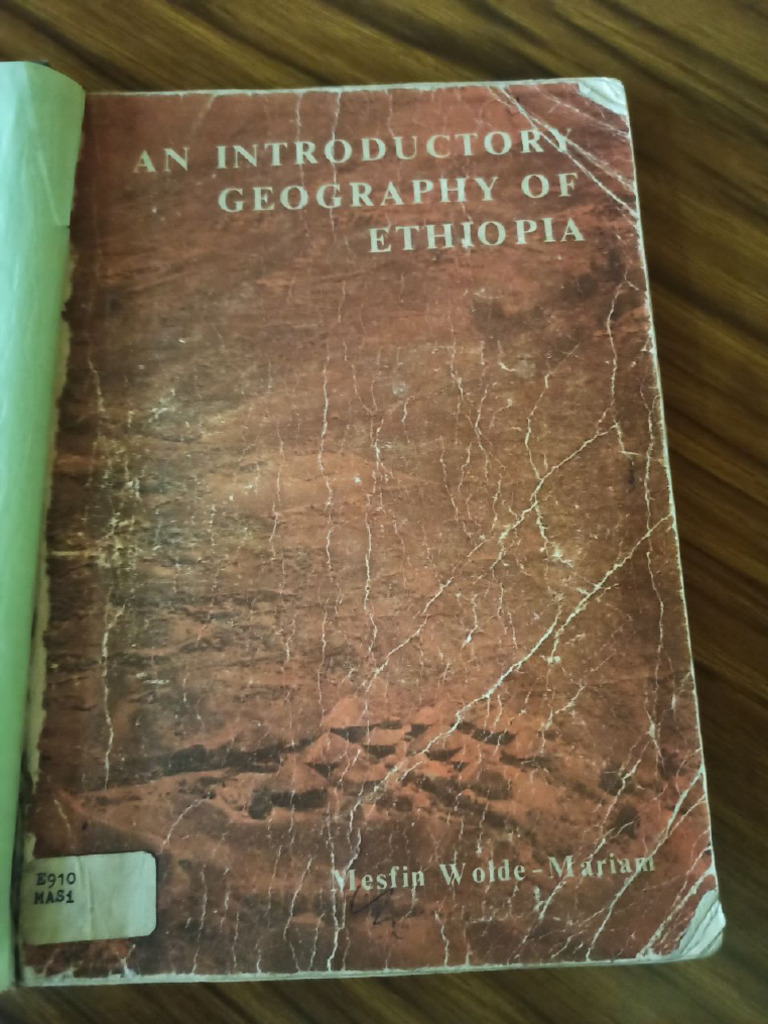 Mesfin W.mariam Intro Geography | PDF
