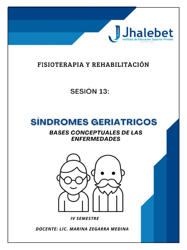 Los Sindromes Geriatricos | PDF | Demencia | Trastorno depresivo mayor