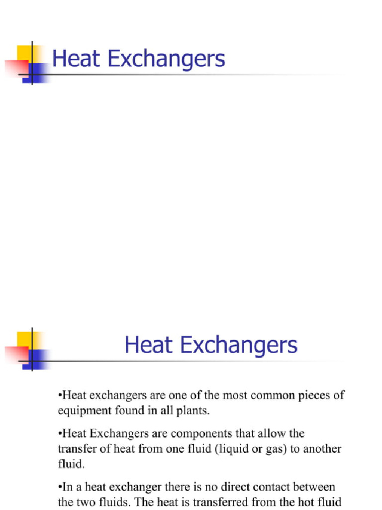 Heat Exchangers | PDF