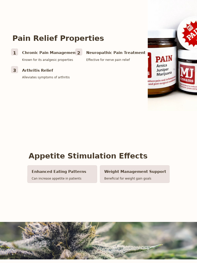 Introduction To Medical Benefits of Marijuana | PDF