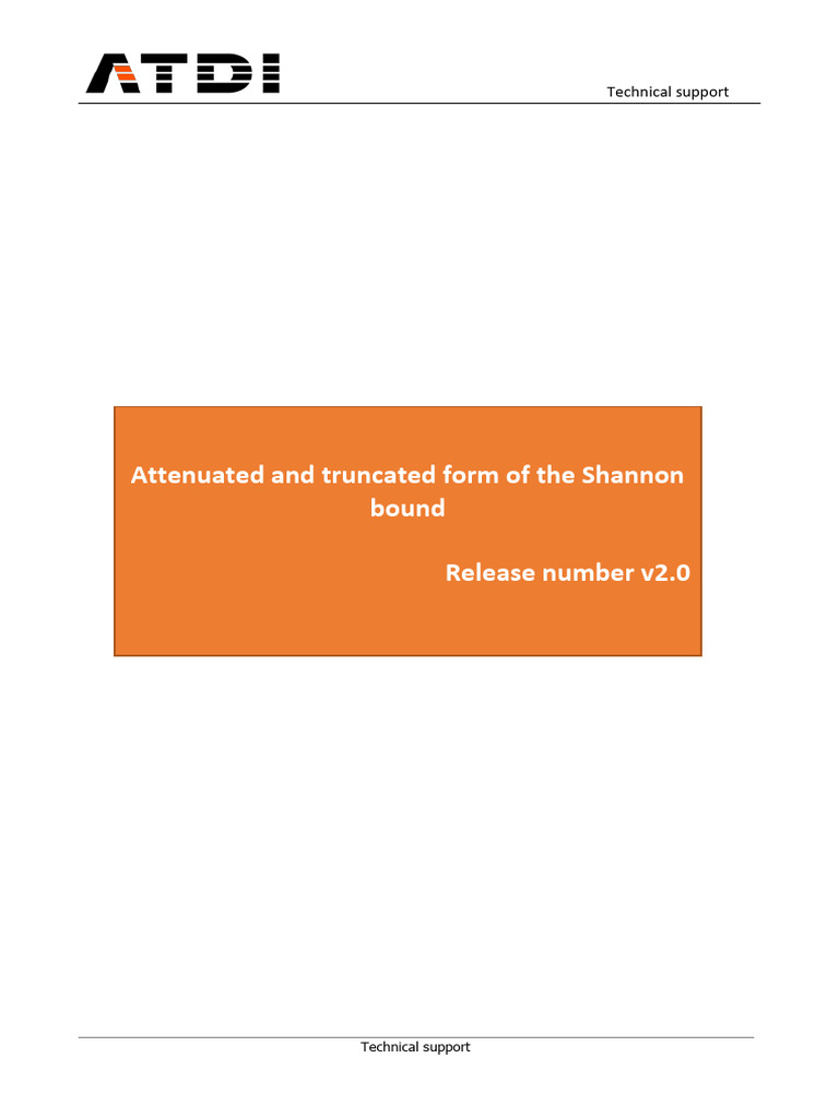 Shannon Bound Configuration Guide | PDF | Mimo | Duplex ...