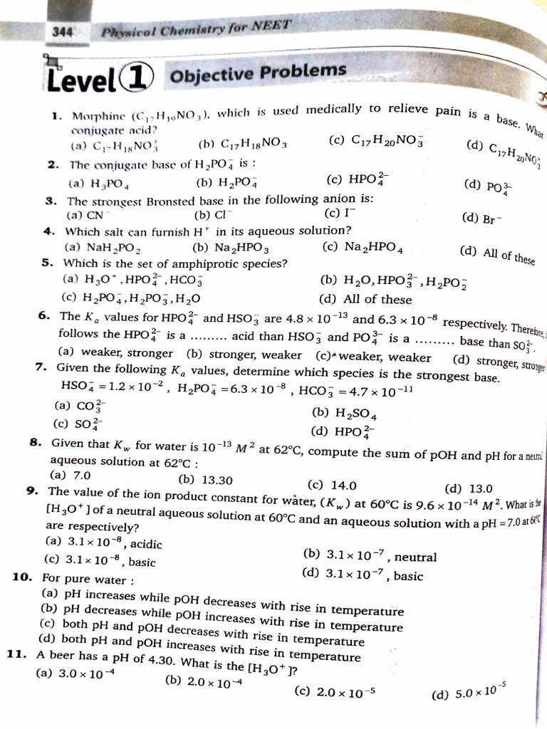 Adobe Scan 01 Nov 2024 | PDF | Acid Dissociation Constant | Ph