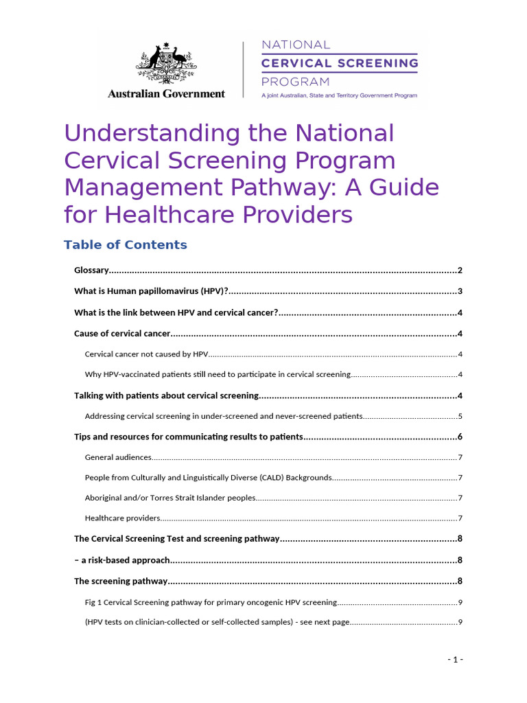1 - National-Cervical-Screening-Program-Understanding-The-National ...