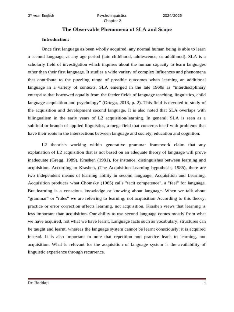 Ch-2-the-Observable-Phenomena-of-SLA (1) | PDF | Second Language ...