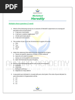 Class10 Heredity PYQs | PDF