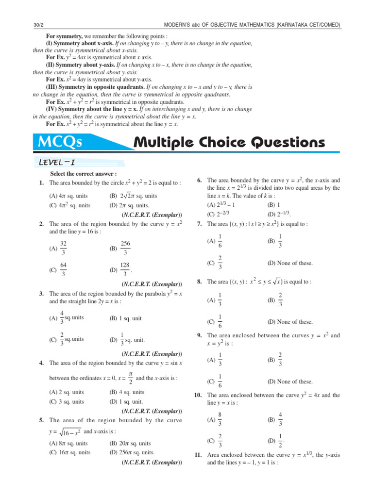 Kcet Maths Book (1) - 777-782 | PDF | Area | Cartesian Coordinate System