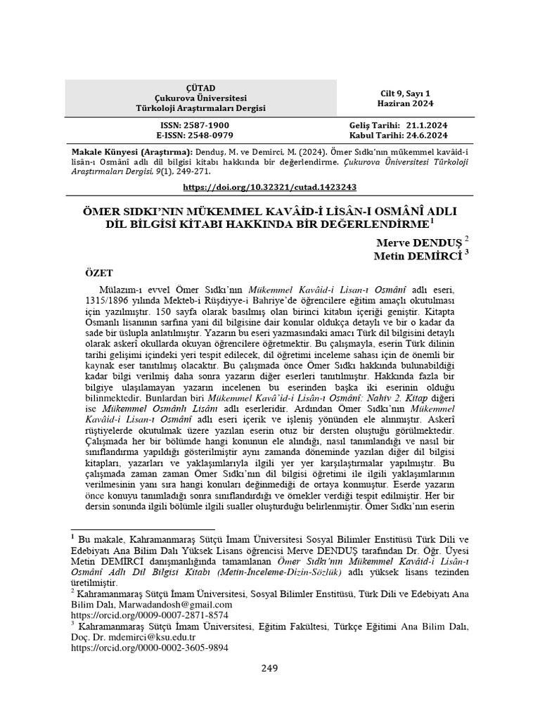 Omer_Sidki_nin_Mukemmel_Kavai_d_i_Li_san | PDF