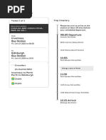 747 Bus Timetable to Edinburgh Airport | PDF | Rail Transport ...