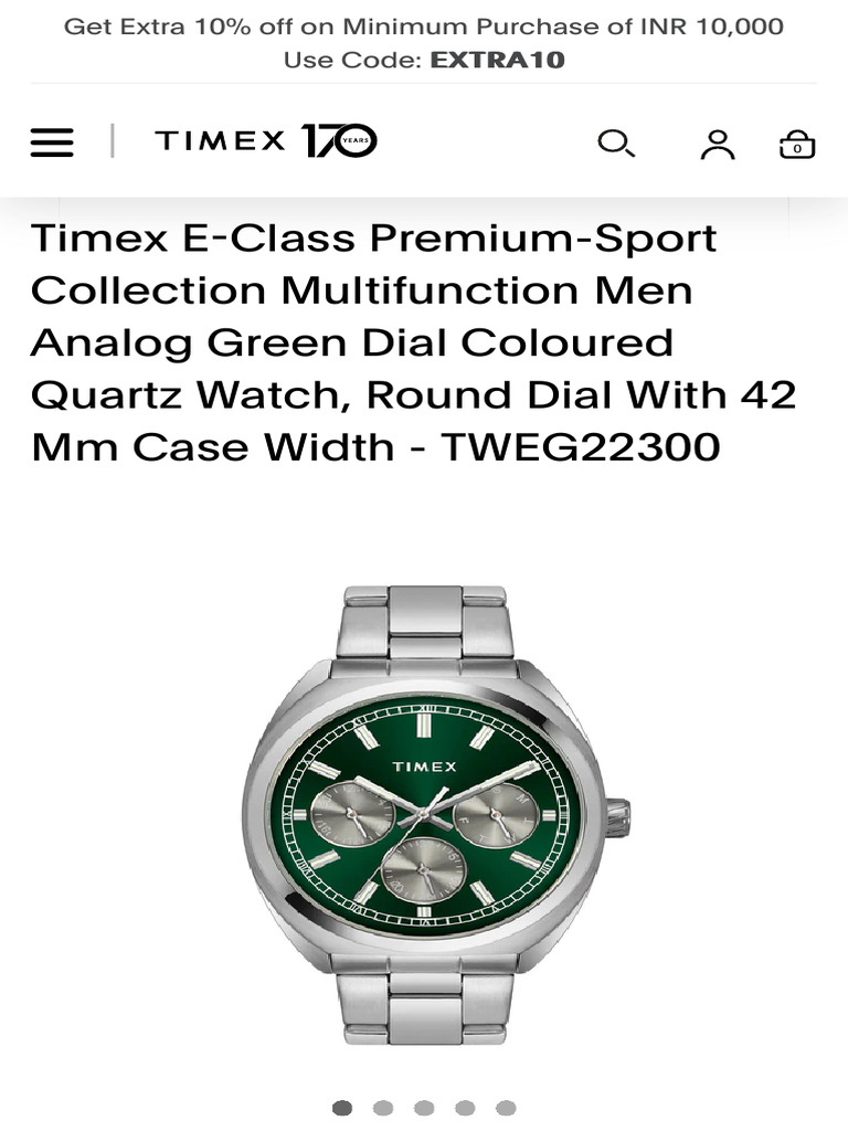 Timex E-Class Premium-Sport Collection Multifunctional Men's Watch | PDF