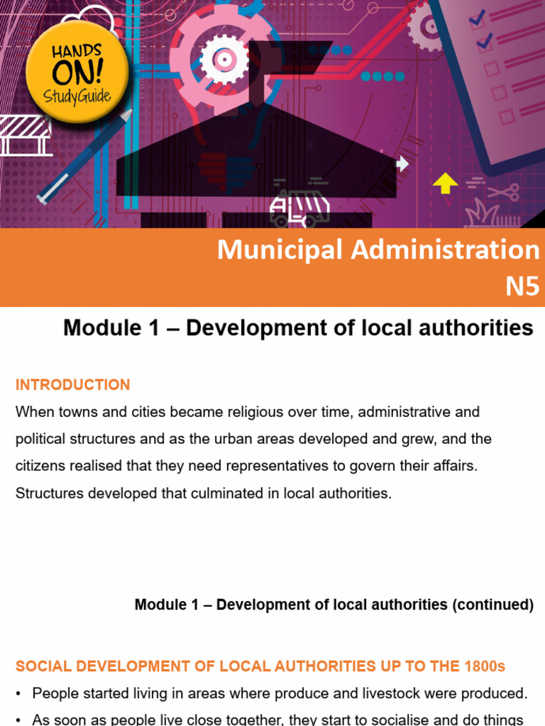 N5 Municipal Administration | PDF | Elections | Voting