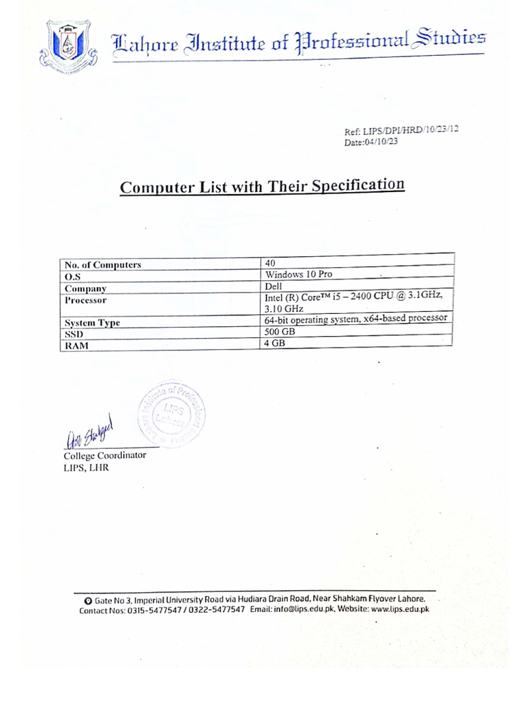 Scanned Document Overview and Insights | PDF