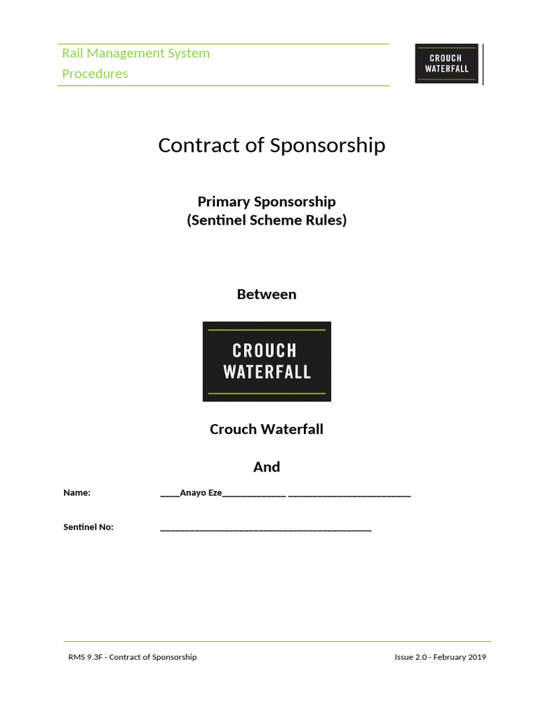 RMS 9 3F - PTS and Sentinel Scheme Compliance - Issue 2 0 - Feb 2019 ...