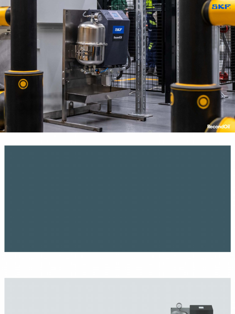 SKF RecondOil Box: Circular Oil Use | PDF | Motor Oil | Life Cycle ...
