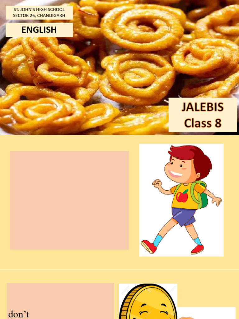 Class 8 English Jalebis | PDF | Rupee Class 8 English Jalebis | PDF | Rupee