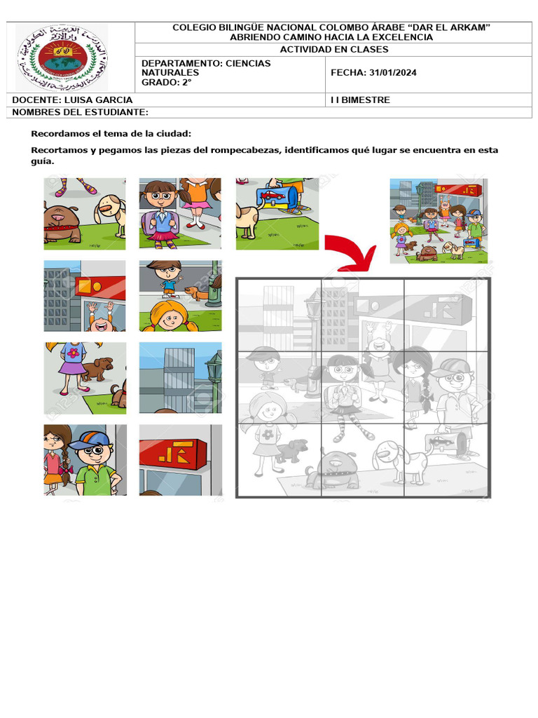 Actividad de La Ciudad | PDF