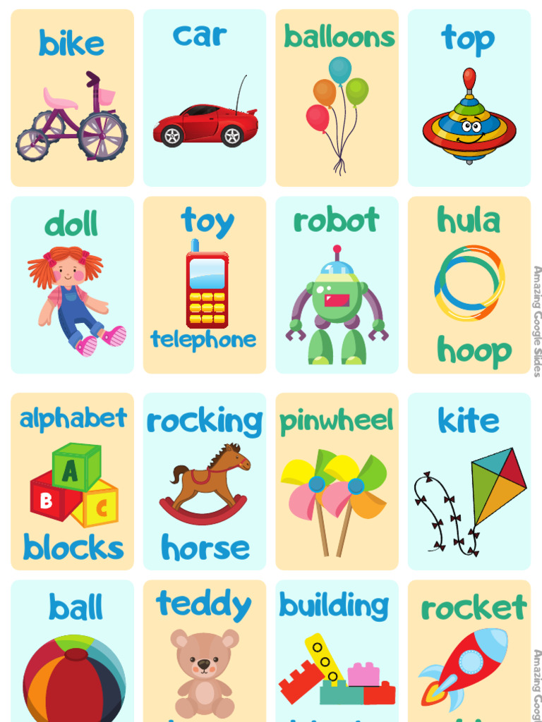 Toys Cards | PDF