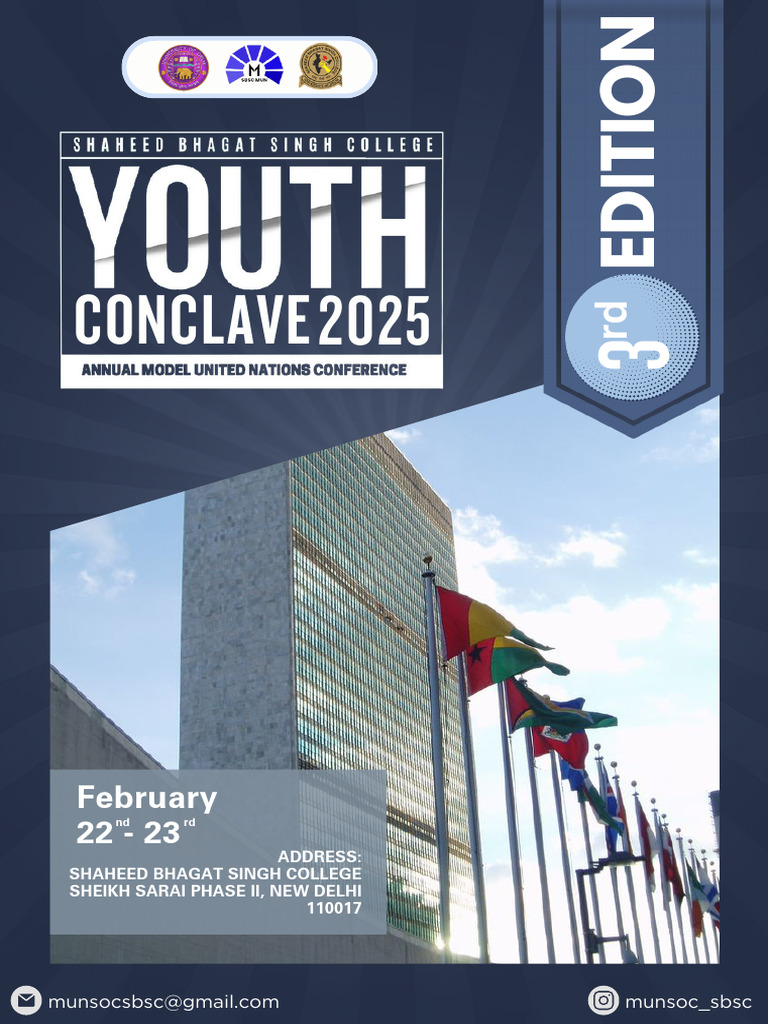Brochure - Youth Conclave 2k25 | PDF