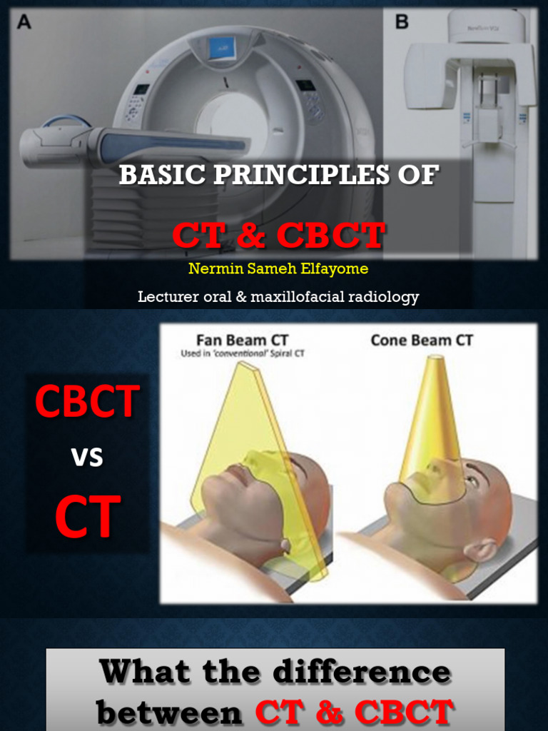 Basics CT & CBCT Section Nermo 2023 | PDF | Ct Scan | Human Head And Neck