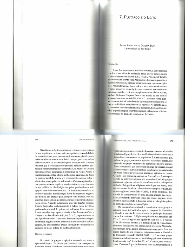 Plutarco e o Egito | PDF