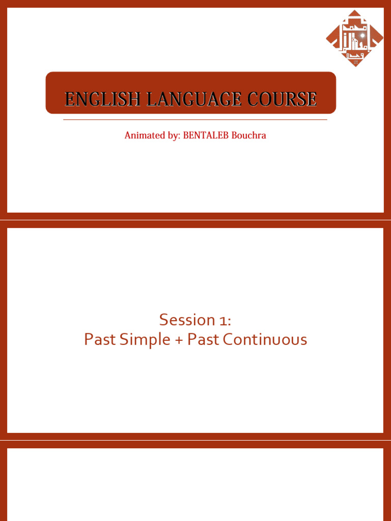 Past Simple and Continuous Grammar Guide | PDF | Linguistics ...