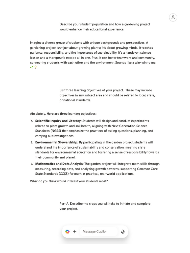 Samull Classroom Grant Application Pg 1 | PDF