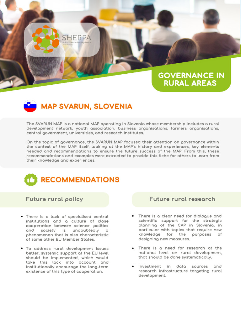 MAP Fiche Svgarun Slovenia | PDF | Governance | European Union