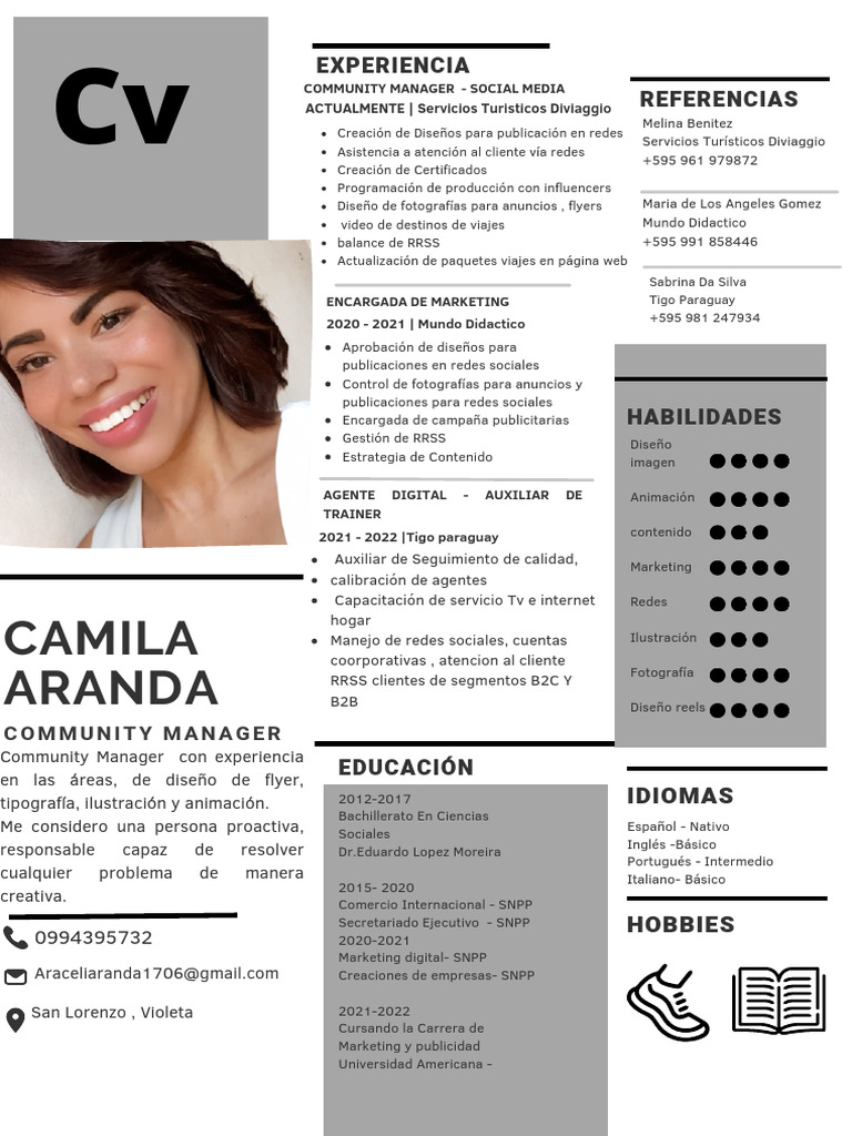 Aranda CV 2024 | PDF | Marketing | Comunicación humana