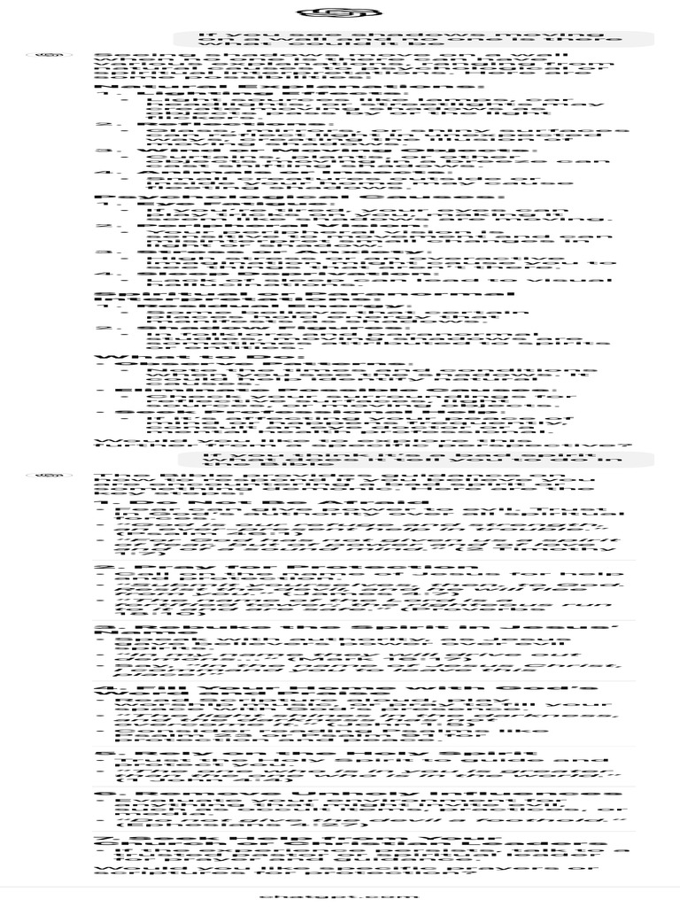 Moving Shadows Explanation | PDF