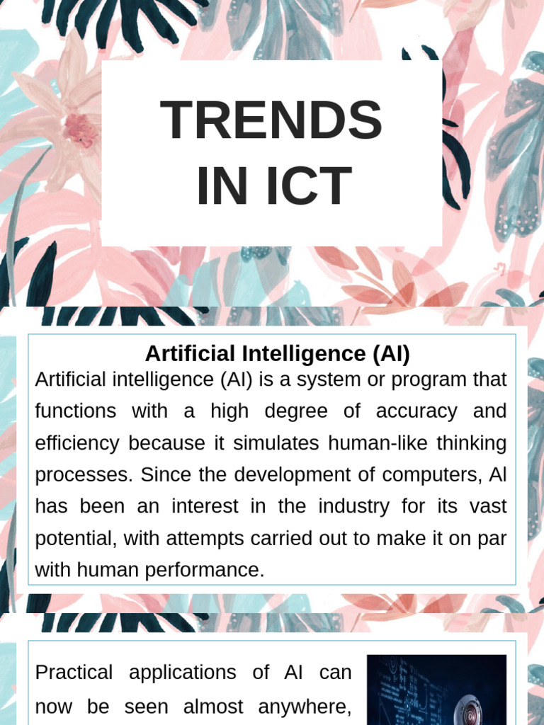 Trends and Issues in ICT | PDF | Cybercrime | Internet Of Things