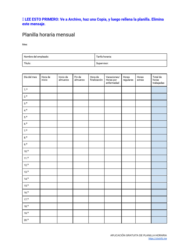 Planilla mensual(1).2.3.4. | PDF