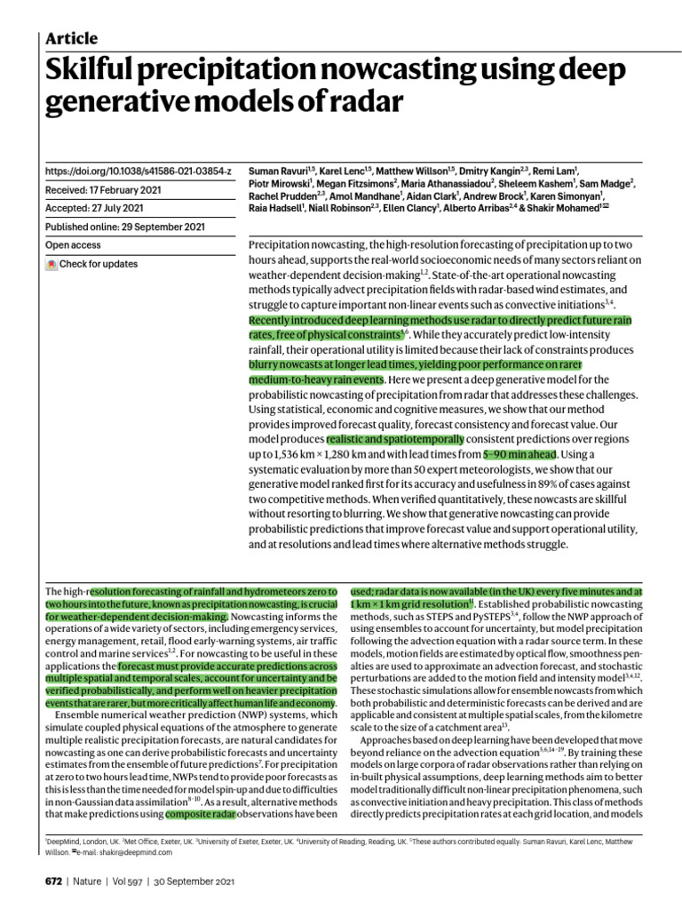 deep_generative_models | PDF | Weather Forecasting | Numerical Weather Prediction