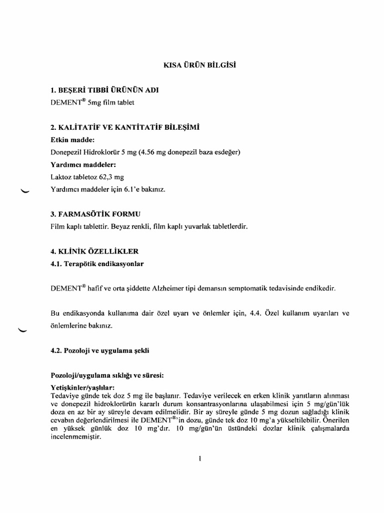 Kisa Urun Bilgisi: Be Eri | PDF