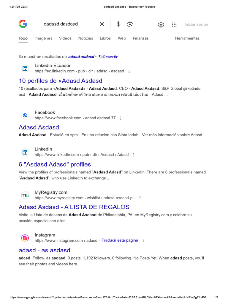 10 Perfiles de Adasd Asdasd: Linkedin Ecuador | PDF
