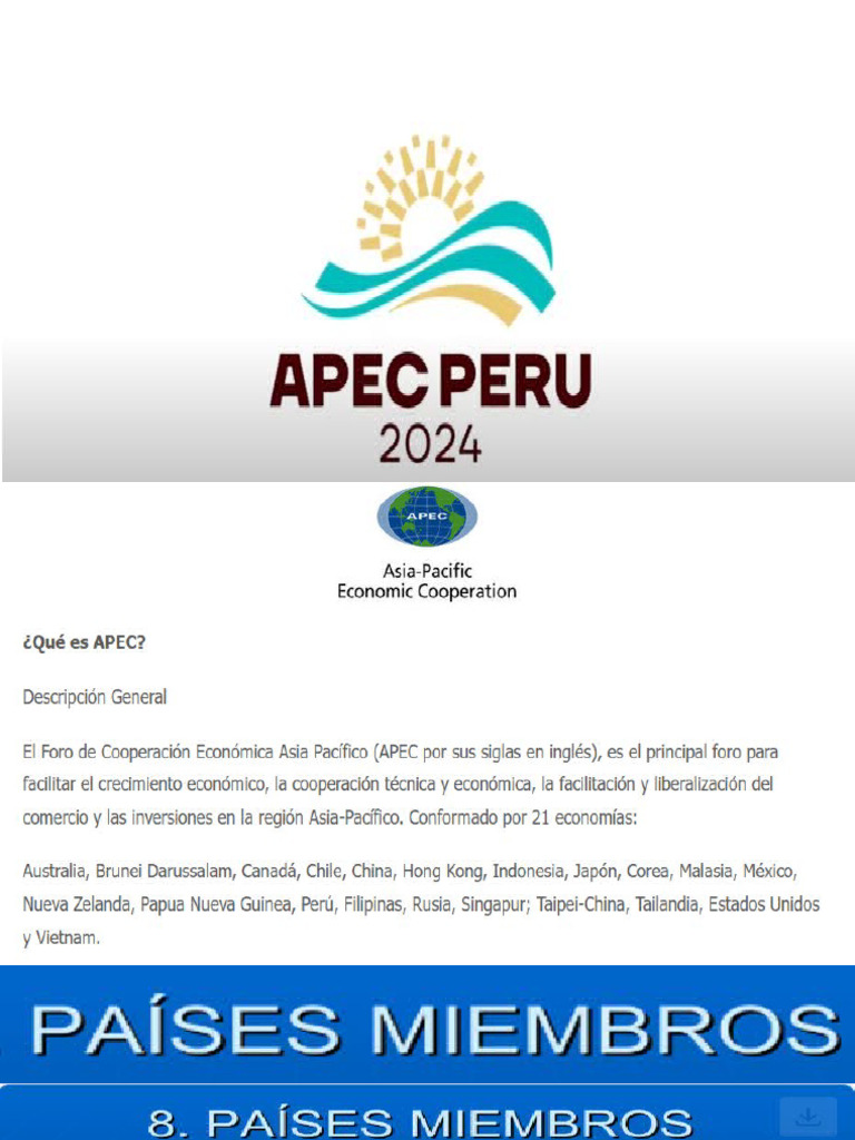 Apec 2024 | PDF