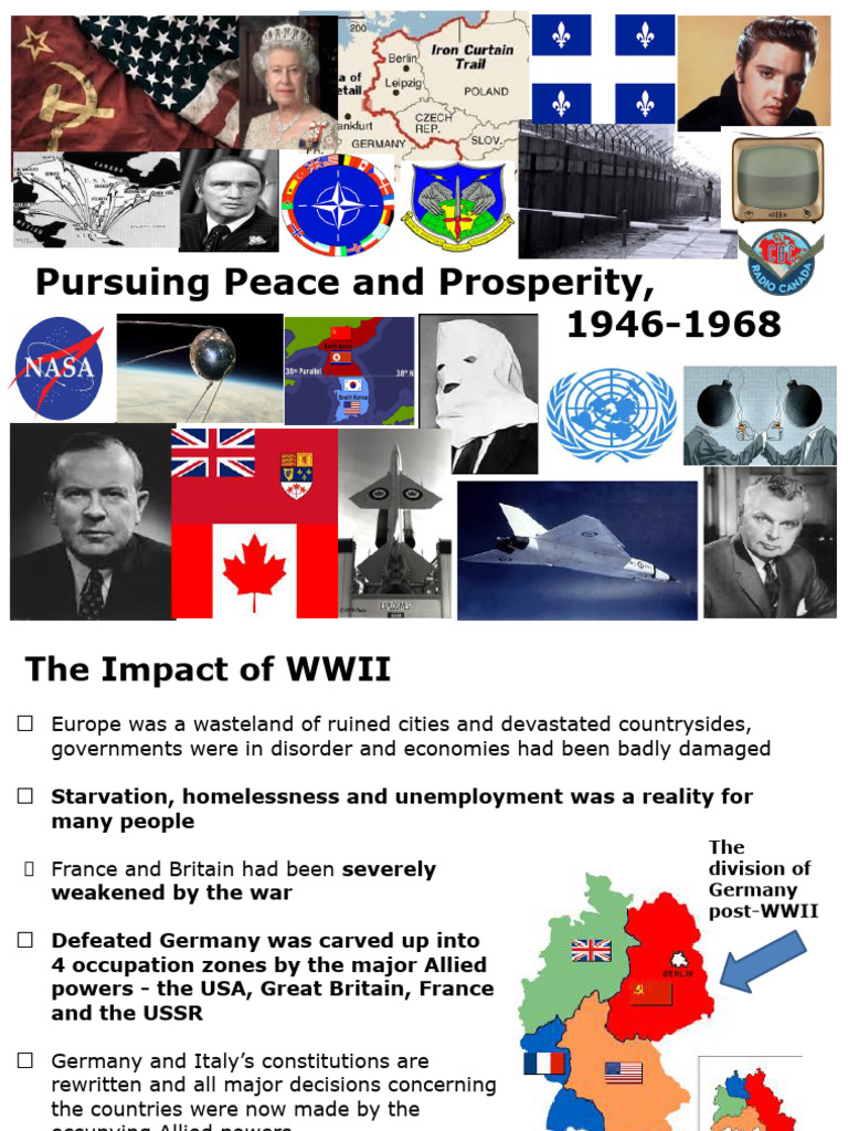 CHC2D1 Pursuing Peace and Prosperity 1946-1968 | PDF | Mutual Assured ...