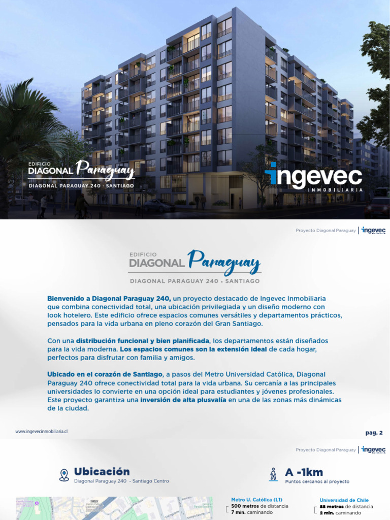 Brochure DiagonalParaguay Agosto | PDF | Santiago | Paraguay
