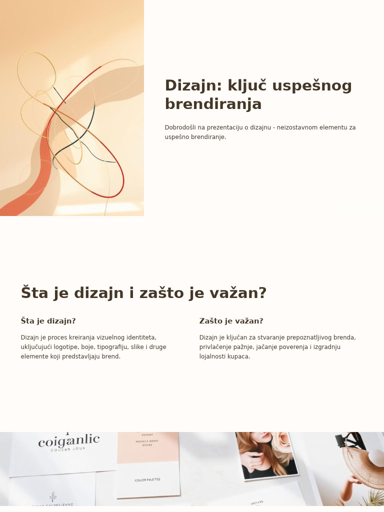 Dizajn Kljuc Uspesnog Brendiranja | PDF