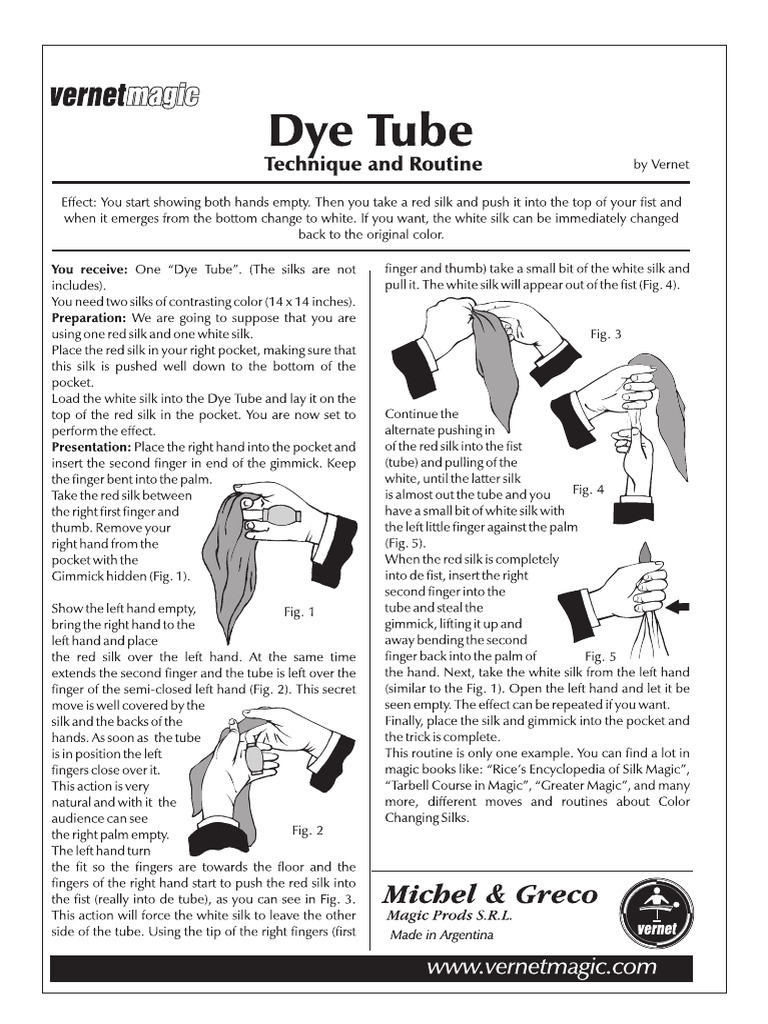 Dye Tube | PDF
