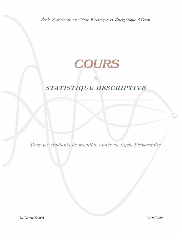 2-Tableaux Statistiques | PDF